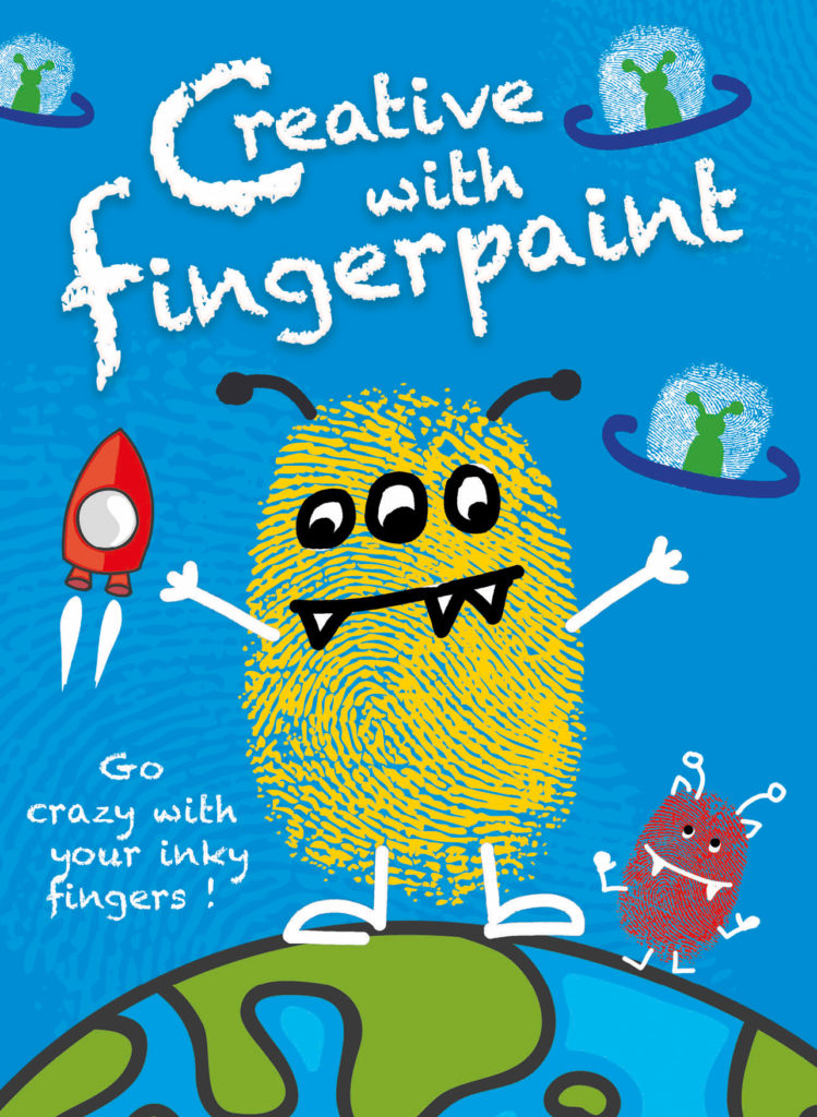 Creative with Fingerpaint - Cuberdon books