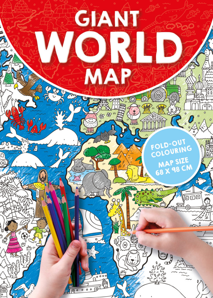 Maps to colour - Cuberdon books