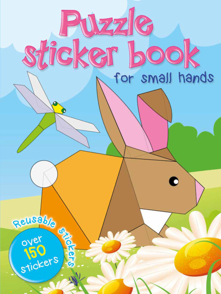 Puzzle sticker book - Cuberdon books