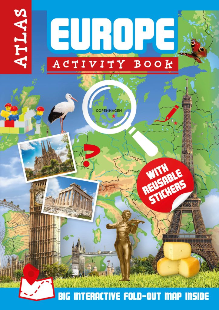 Atlas activity book - Cuberdon books