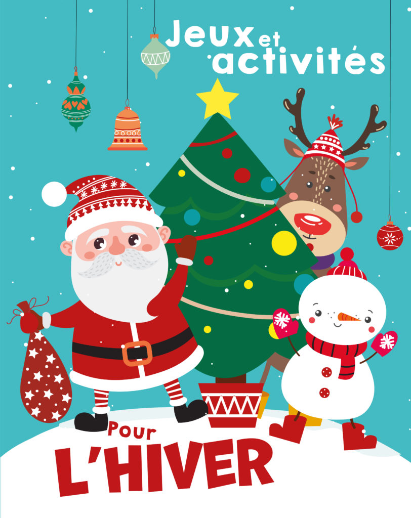 Jeux, activités et coloriages pour l'hiver - Cuberdon books