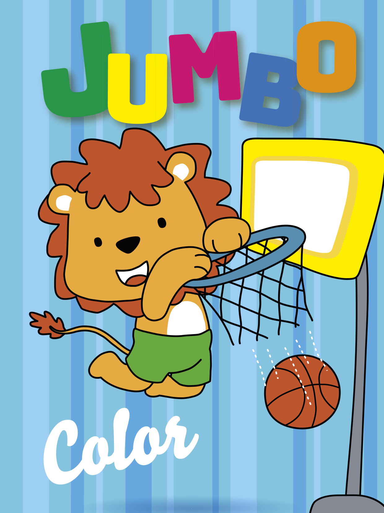 My Jumbo colouring book - Cuberdon books