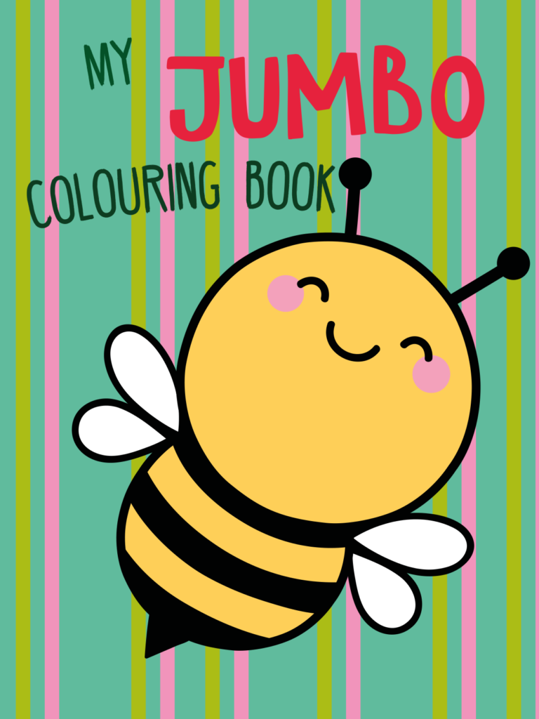 My Jumbo colouring book - Cuberdon books