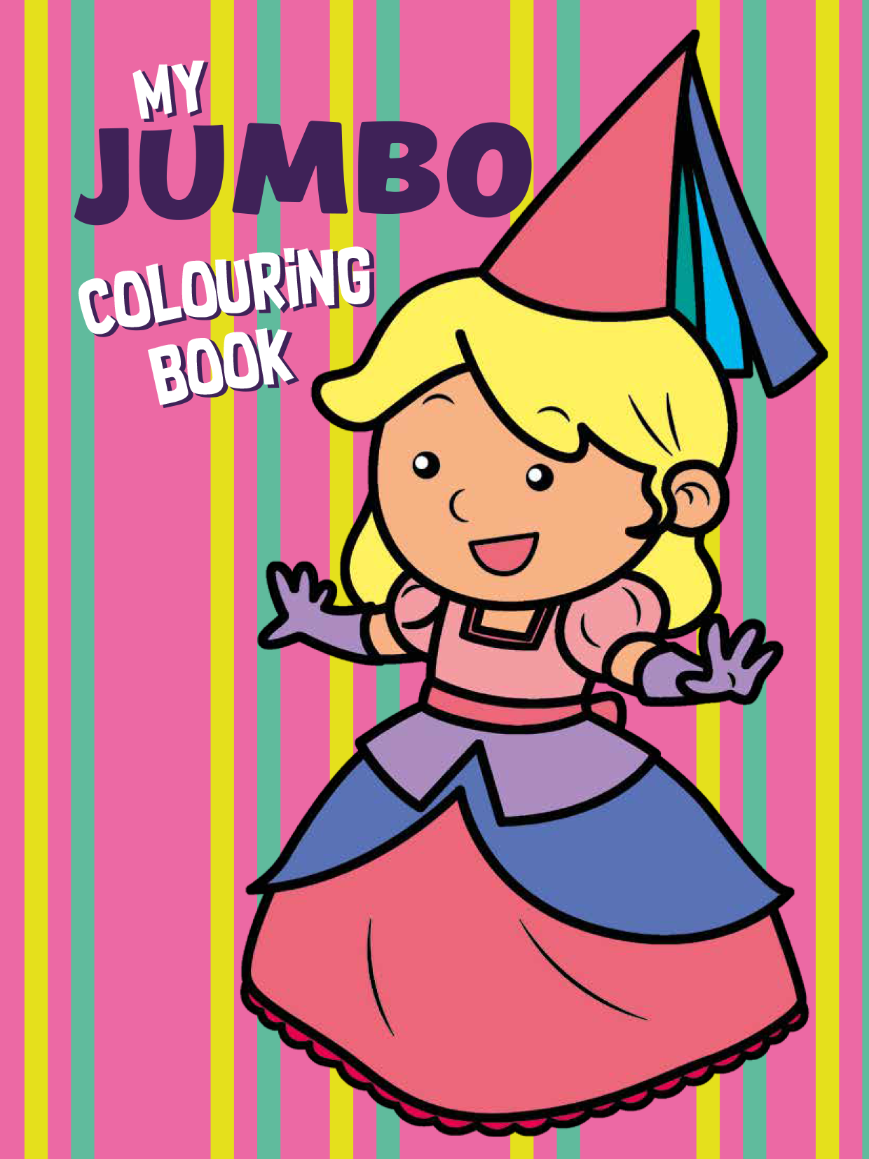 My Jumbo colouring book - Cuberdon books