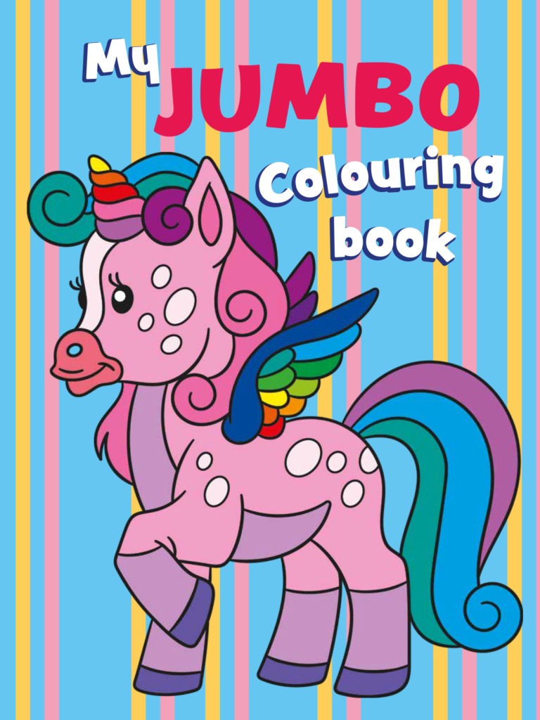My Jumbo colouring book - Cuberdon books