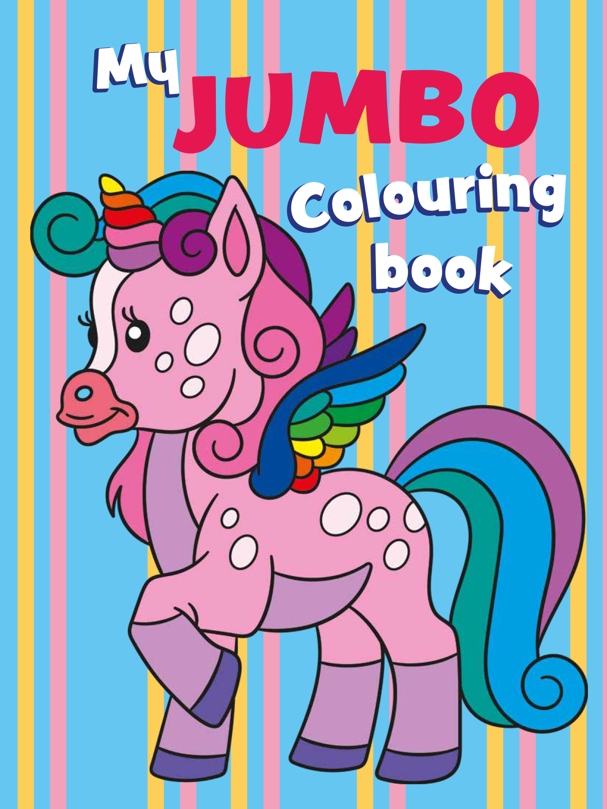My Jumbo colouring book - Cuberdon books