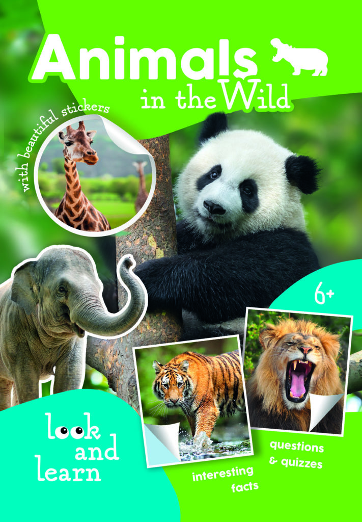 Look and Learn about animals - Cuberdon books